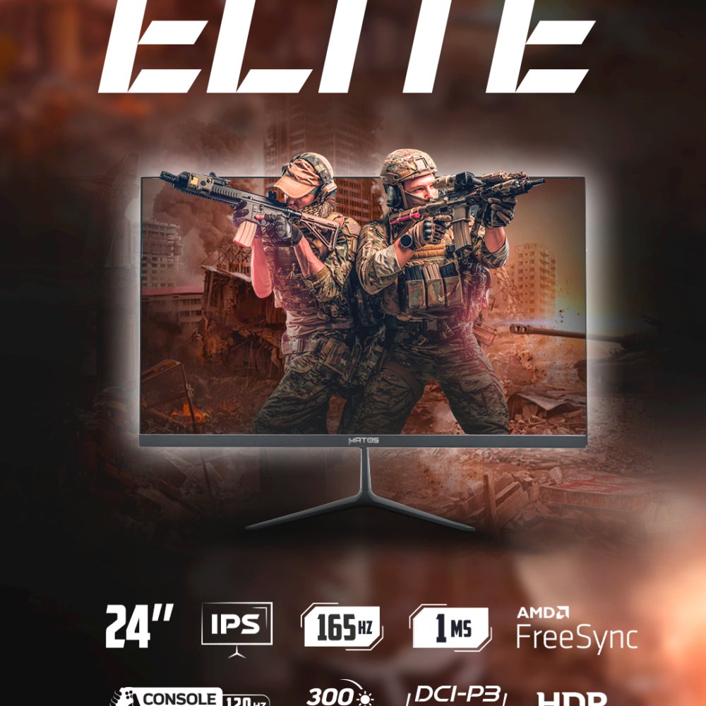 Matos ELITE 24 IPS 165HZ – Matos Gaming