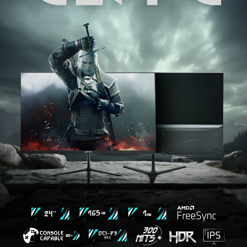 Matos ELITE 24 IPS 165HZ – Matos Gaming