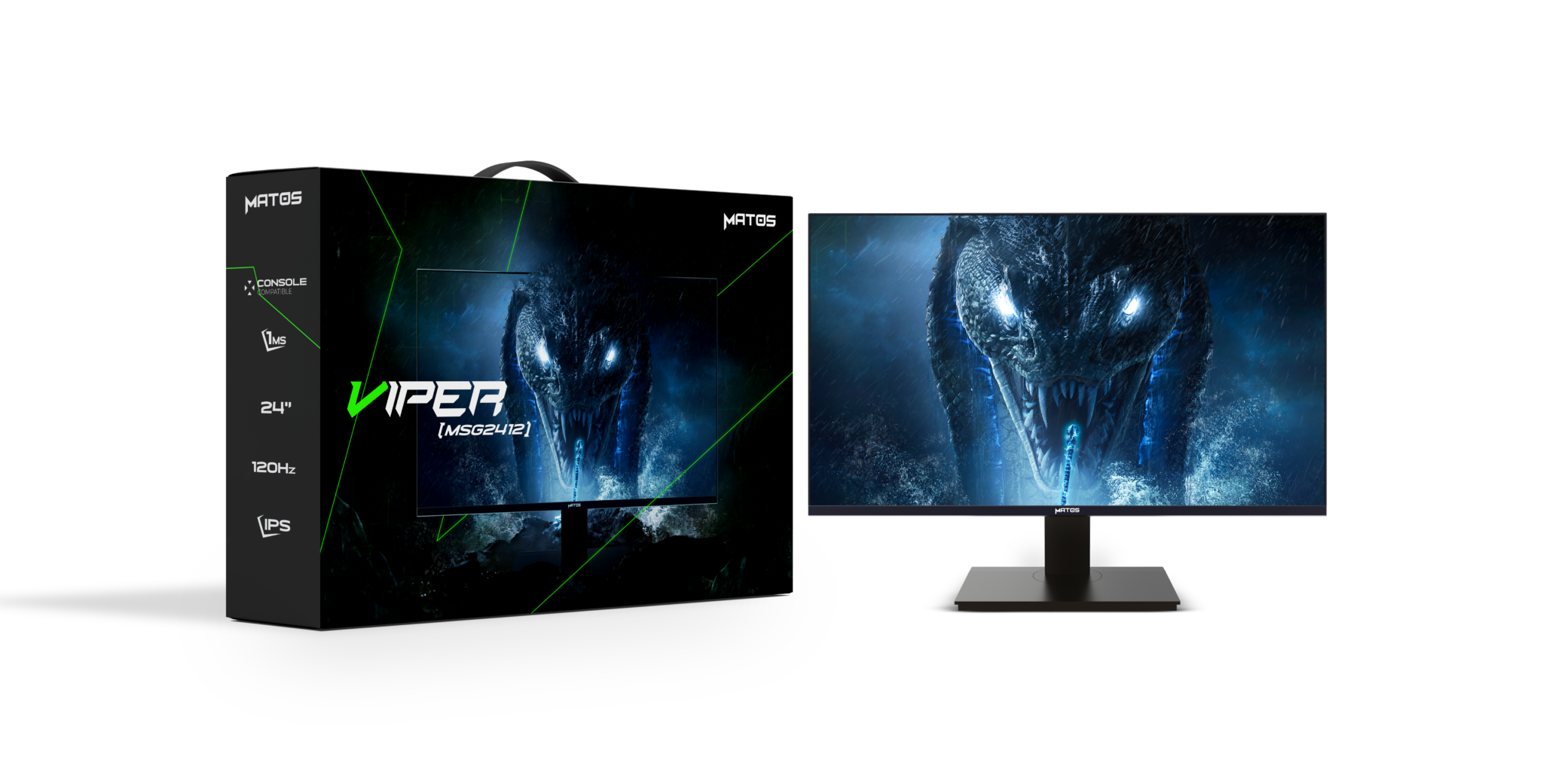Matos VIPER 120HZ ( Console Compatible ) – Matos Gaming