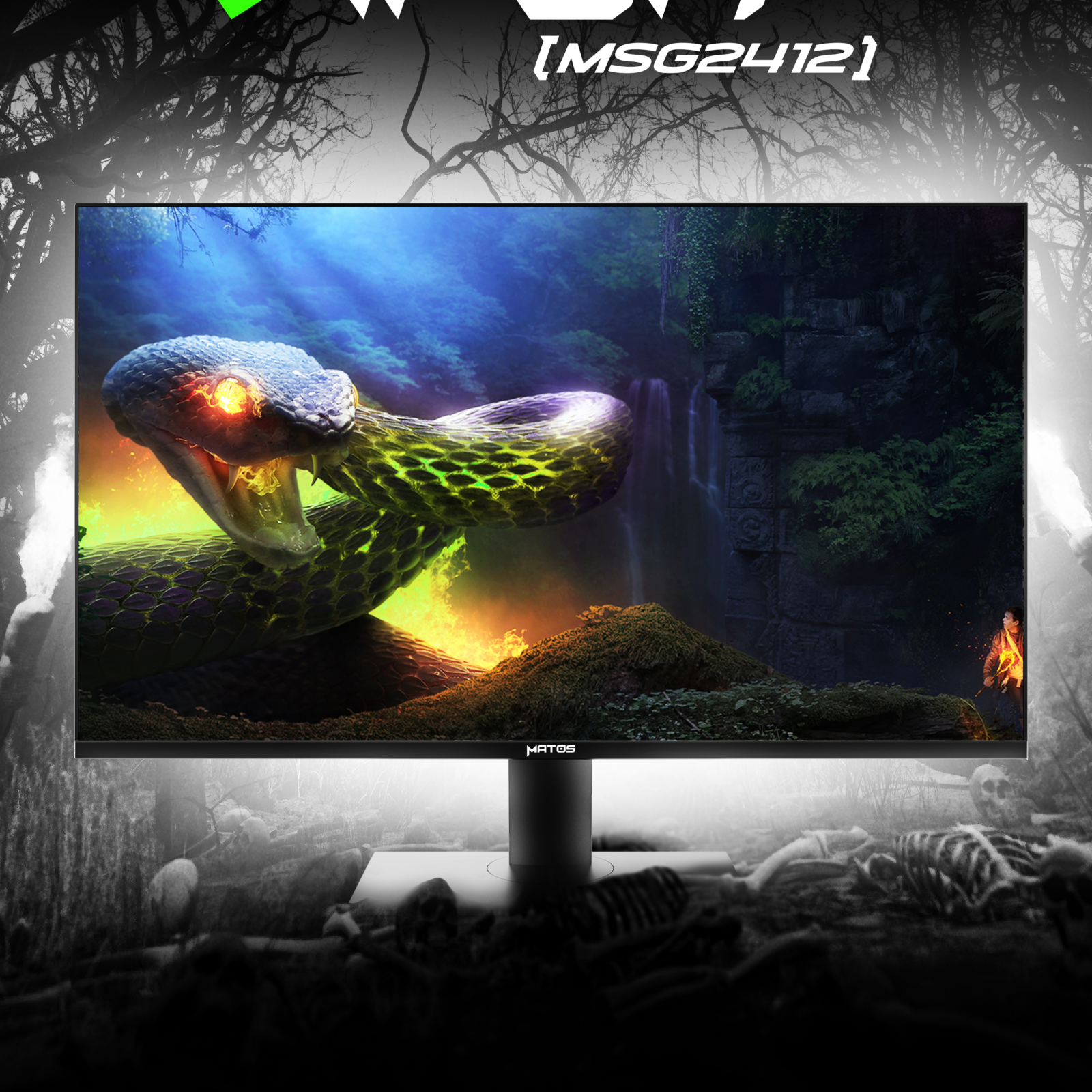 Matos VIPER 120HZ ( Console Compatible ) – Matos Gaming